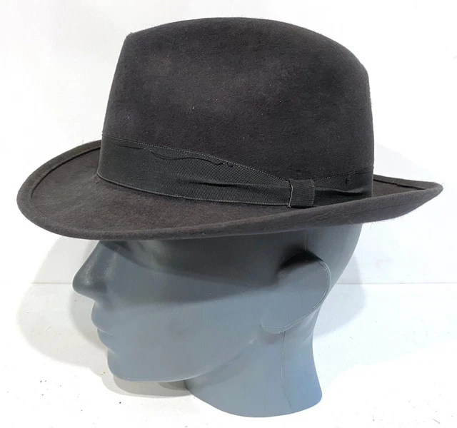 ANCIEN CHAPEAU VINTAGE pour Homme feutre époque ww2 Capélius Armand ...