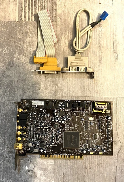 CARTE SON SOUND Blaster Audigy 2ZS GOLD SB0350 EUR 30,00 - PicClick FR