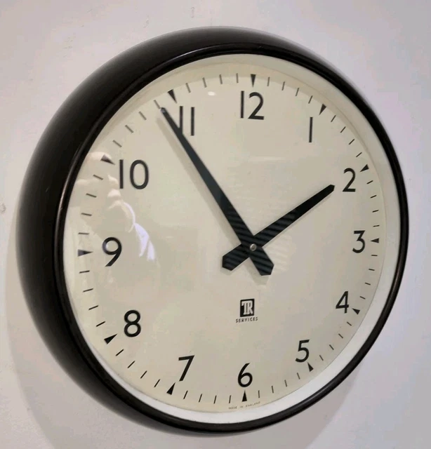 TR SERVICES SLAVE clock NOT Gent Of Leicester Synchronome Master Clock ...