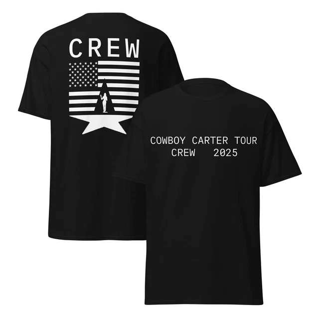 BEYONCE COWBOY CARTER Tour Crew 2025 Shirt $21.99 - PicClick
