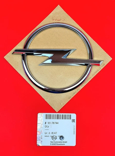 ORIGINAL OPEL EMBLEM Logo Opel "BLITZ" Hinten 5-Türer Astra H ...