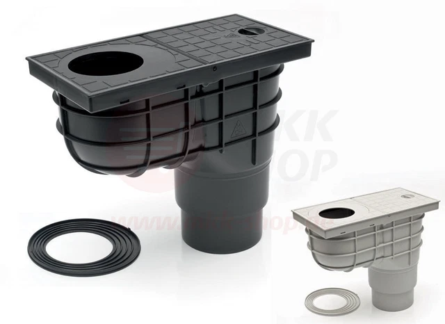 GUTTER DRAIN RAIN pipe drain rain sink box drain yard drain sieve DN110 ...