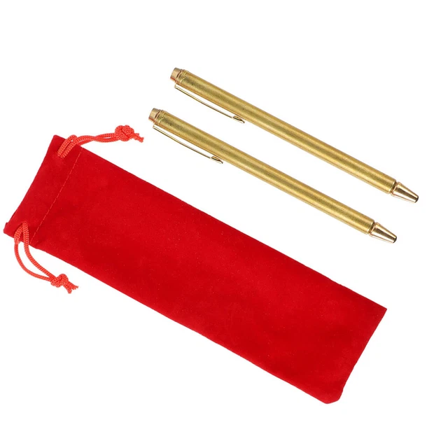 2 PCS COPPER Dowsing Rods Professional Witching Ruler Mini Pure £16.48 ...