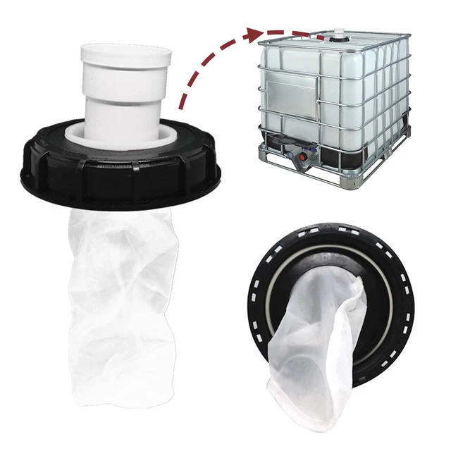 IBC LID FILTER Nylon IBC Cover Filter Rain Water Tank Filter Cap For ...