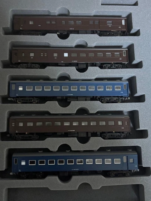 KATO N GAUGE Vintage Passenger & Baggage Cars Model Set Used Untested £ ...