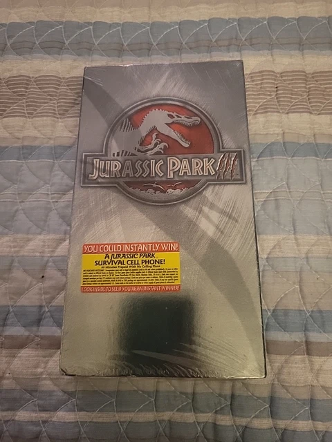 JURASSIC PARK 3 VHS Sealed £11.84 - PicClick UK