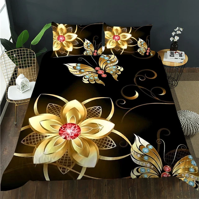 BEAUTIFUL MARIGOLD 3D Print Duvet Quilt Doona Covers Pillow Case ...