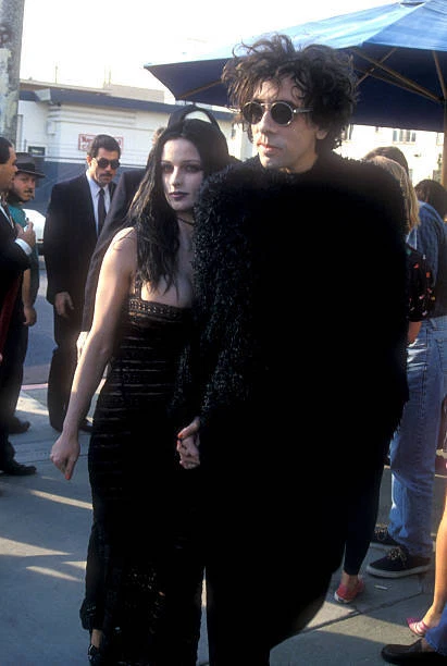 LISA MARIE AND Tim Burton during Tim Burton's "The Nightmare Bef .. Old ...