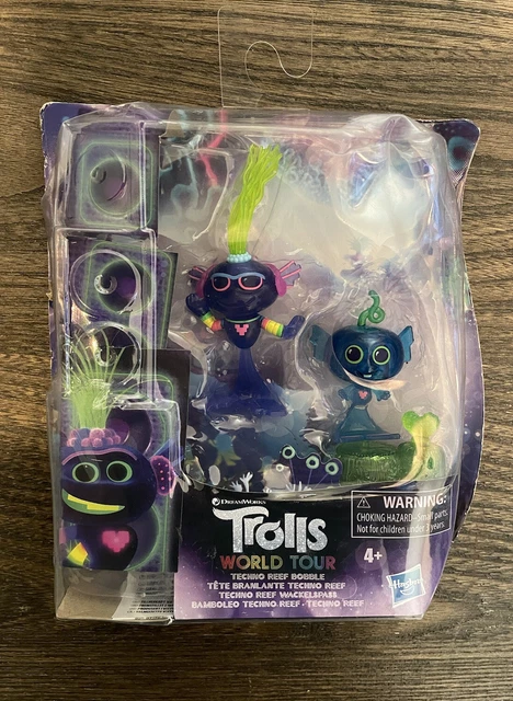 TROLLS DREAMWORKS WORLD Tour Techno Reef Bobble with 2 Figures New £12. ...