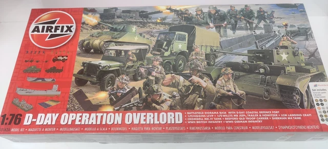 AIRFIX D-DAY OPERATION Overlord 1:76 WW2 Related Plastic Model Kit ...