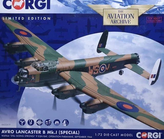 CORGI AA32619 AVRO Lancaster B Mk.I (Special)WA964 Still going strong ...