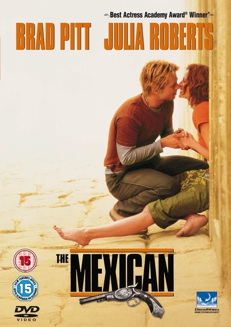 THE MEXICAN (DVD) Pitt Brad Roberts Julia Gandolfini James Balaban Bob ...