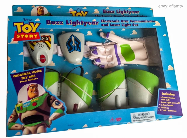 TOY STORY BUZZ Lightyear Electronic Arm Communicator Disney Halloween ...