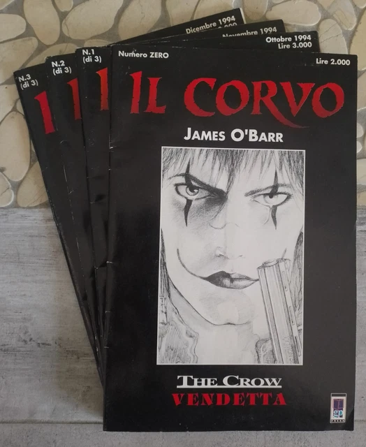 IL CORVO - Serie Completa n° Zero + 1 2 3 - 1994 - James O'Barr ...