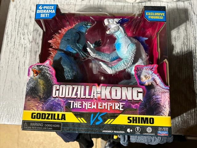 GODZILLA X KONG The New Empire Godzilla Vs Shimo Pack of 2 Action ...