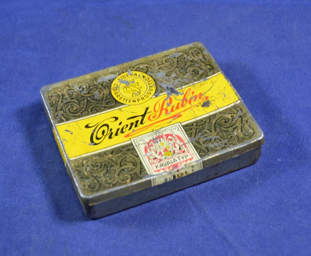 GERMAN WW2 WEHRMACHT Soldier Cigarettes Ration Tin Box £22.30 - PicClick UK