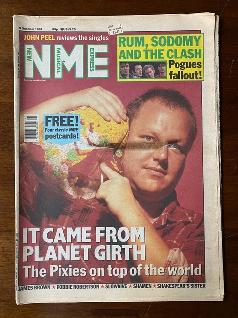 NEW MUSICAL EXPRESS NME 5 October 1991 Pixies James Brown £4.40 ...
