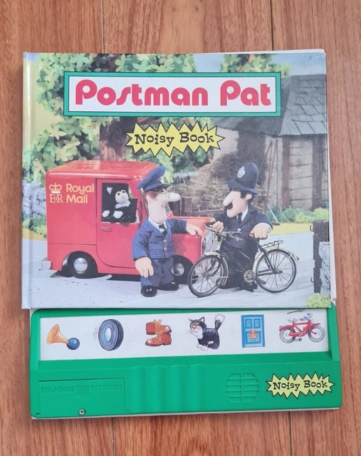 POSTMAN PAT HARDCOVER Noisy Book by John Cunliffe & Ivor Wood Vintage ...