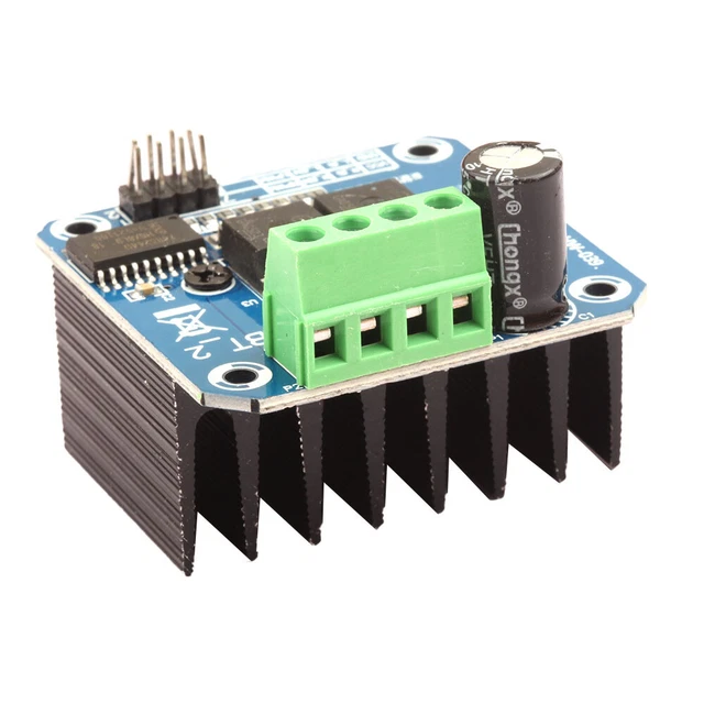 DOUBLE BTS7960B DC 43A Stepper Motor Driver H-Bridge PWM For Arduino ...