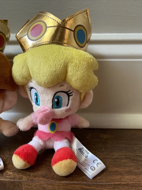 NINTENDO SUPER MARIO Bros. Baby Princess Peach / Baby Princess Daisy 5 ...