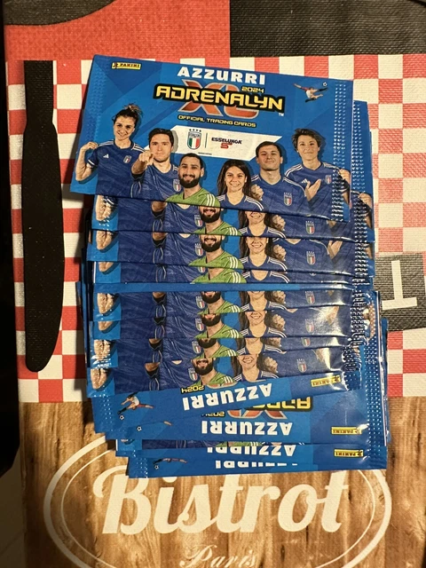 LOTTO 14 BUSTINE figurine Azzurri Adrenalyn 2024 Panini Esselunga ...