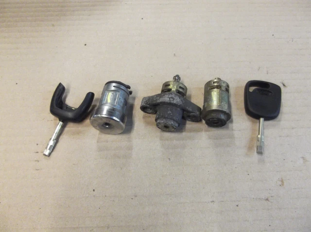 FORD MONDEO MK3 2004-2007 Lock Set Ignition Barrel Door Bonnet With 2 ...
