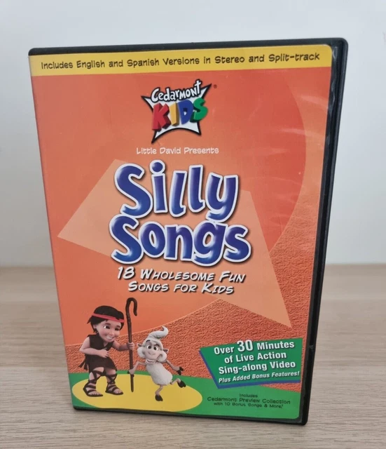 CEDARMONT KIDS SILLY Songs DVD Region 0 NTSC 18 Wholesome Fun Songs for ...