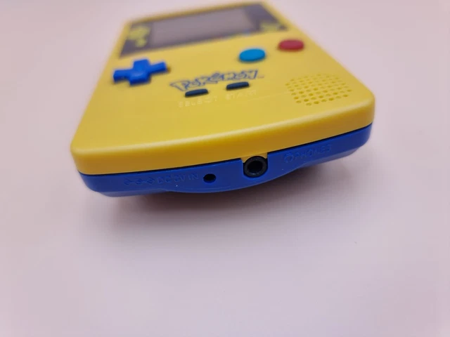 NINTENDO GAME BOY Color GBC Pokemon Pikachu Edition bleu jaune **état ...