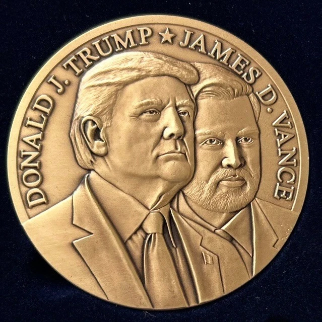 2025 DONALD TRUMP and J.D. Vance Proposed Official President Inaugural ...