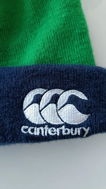 IRELAND RUGBY IRFU Official Canterbury Beanie Emerald Green And Blue £ ...