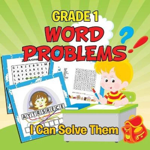 GRADE 1 WORD Problems: I Can Solve Them (Word By Word) by Baby ...