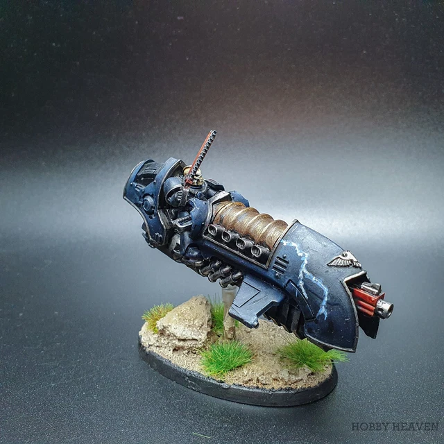 WARHAMMER 40K NIGHT Lords Legion Scimitar Jetbike #1 Painted FW ...