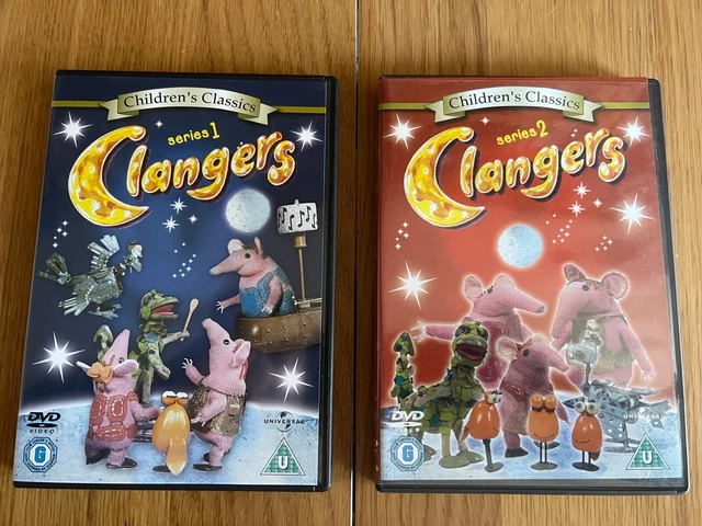 CLANGERS COMPLETE SERIES 1-2 DVD COLLECTION UK region 2 £7.50 - PicClick UK