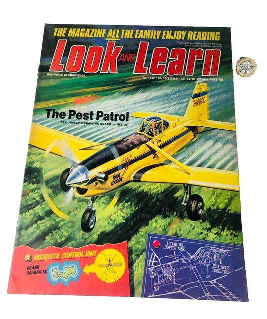 MAGAZINE LOOK AND Learn Mag December 1981 Vintage ra £4.79 - PicClick UK