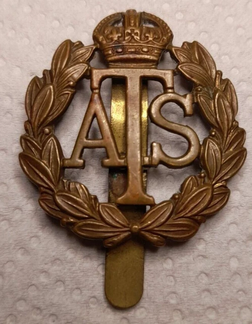 ATS AUXILIARY TERRITORIAL Service Badge WW2 Brass £5.91 - PicClick UK