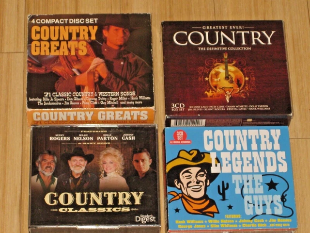 COUNTRY CLASSICS READERS Digest Legends The Guys Greatest Ever 4 CD ...