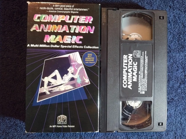 *RARE* COMPUTER ANIMATION Magic VHS Video MPI Home Video 1986 £14.27 ...