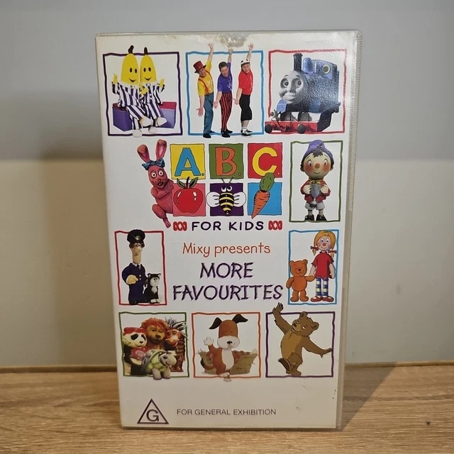 ABC FOR KIDS - Mixy Presents More Favourites VHS TESTED $20.00 ...