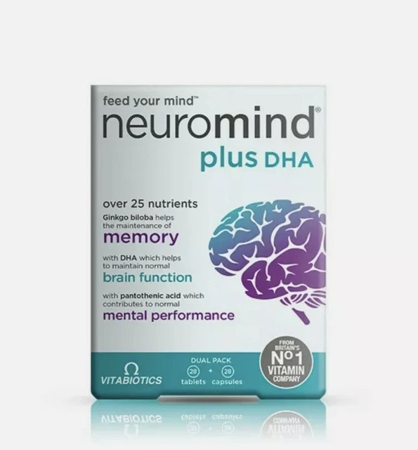 VITABIOTICS NEUROZAN - Neuromind Plus DHA Dual Pack 28 Tabs+28 Caps ...