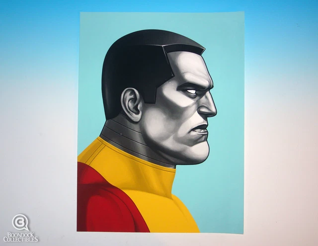 COLOSSUS X-MEN MONDO Mike Mitchell Portrait Print Marvel Sold Out Rare ...