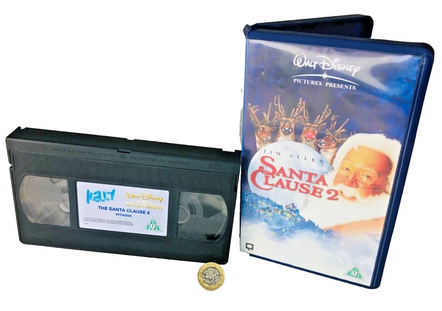 VIDEO VHS SANTA clause 2 Disney NO MOULD See Details Vintage ra £9.65 ...