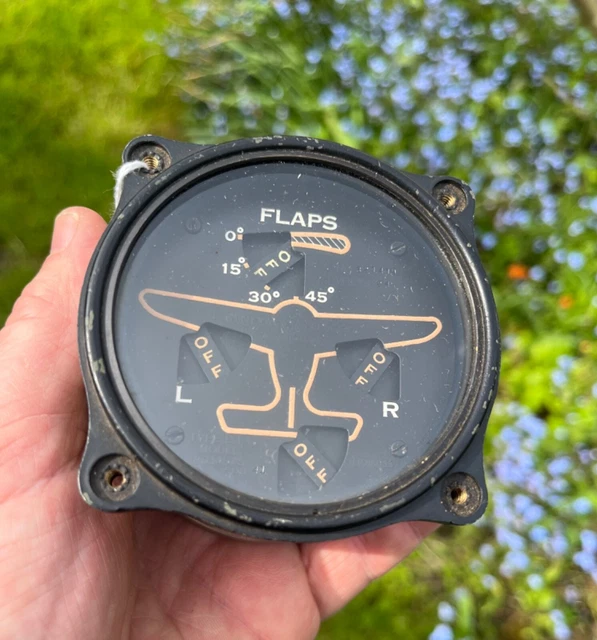 WW2 USAF Wheel and Flap Position Indicator, Type A-2, (P-47 Thunderbolt ...