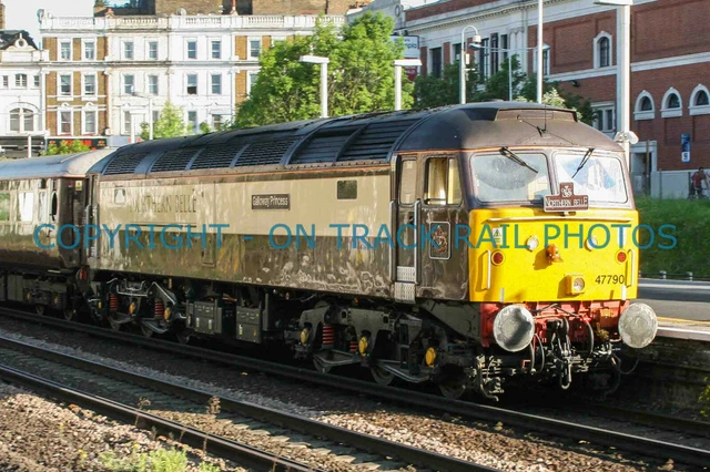 UK RAILWAY PHOTOGRAPH Of Class 47 47790. Rm47-2244 £1.70 - PicClick UK