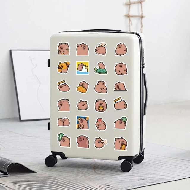 FUNNY CUTE CAPYBARA Stickers Capybara Cartoon Capibara Stickers ...