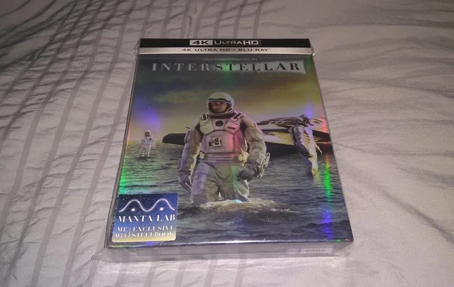 INTERSTELLAR 4K ULTRA-HD + Blu-ray Steelbook Manta Lab Full Slip Sealed EUR 58,44 - PicClick IT