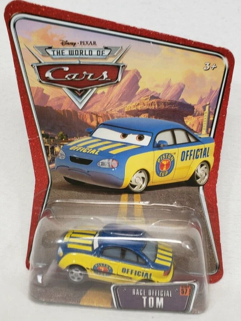 MATTEL DISNEY PIXAR Cars Race Official Tom #57 Toy Age 3+ New ...