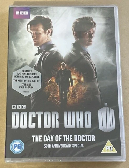 DOCTOR WHO THE Day of the Doctor DVD (2013) Matt Smith, cert PG New ...