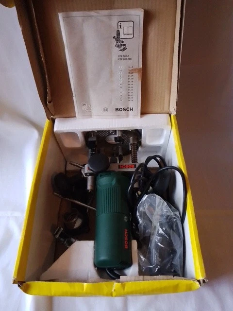 BOSCH POF 500A Router And Accesories Boxed Working Perfectly £42.00 ...