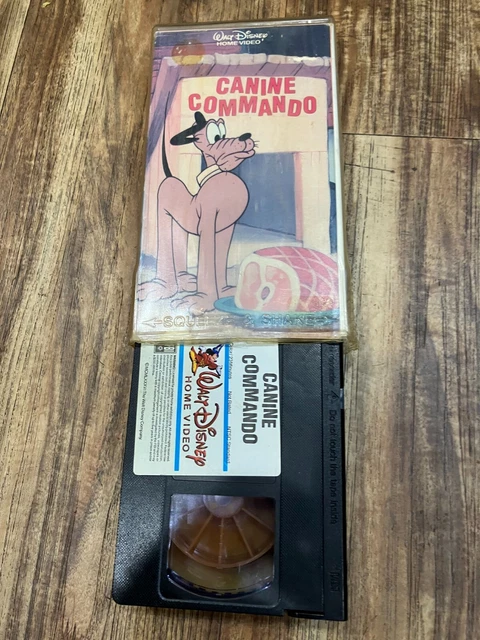 DISNEY CANINE COMMANDO vhs £7.39 - PicClick UK