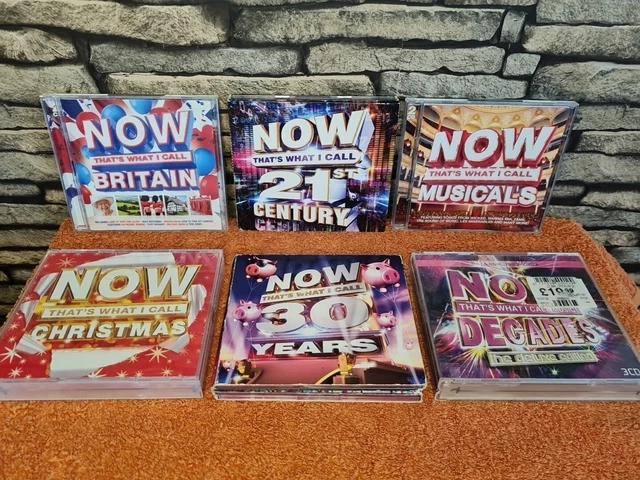 NOW THAT'S WHAT I Call Music - Original Now Box Set CD Bundle. £17.99 ...